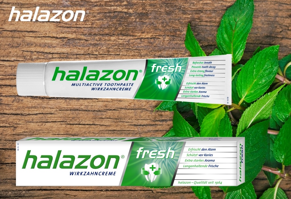 Освежающая зубная паста Halazon Multiactive Fresh — OneDropOnly